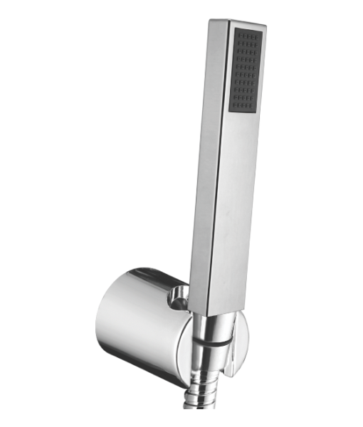 CP TEL. SHOWER RECTANGULAR WITH ABS HOOK