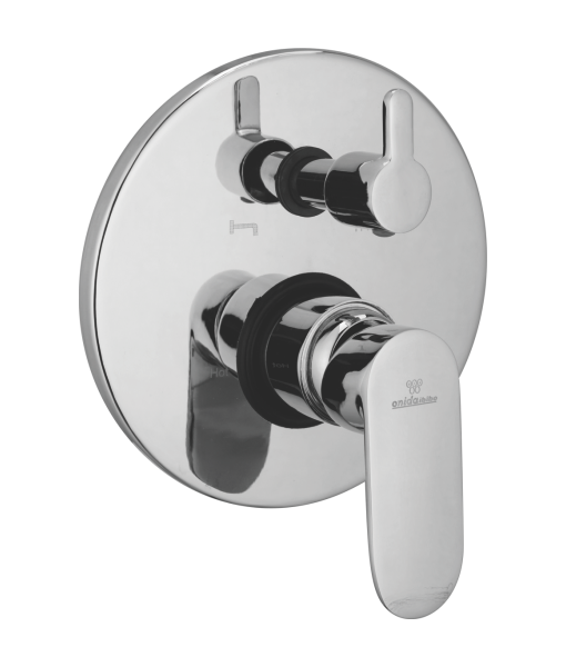 ULTRA F 2 INLET SINGLE LEVER DIV. PLATE & NOB (HIGH FLOW) SUITABLE FOR